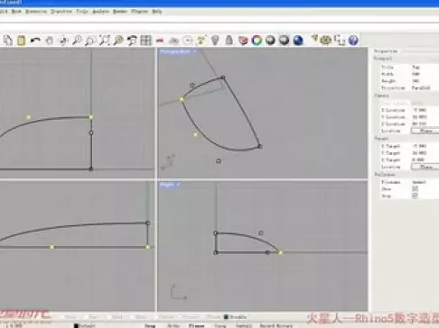 犀牛rhino建模渲染 汽车引擎3D模型