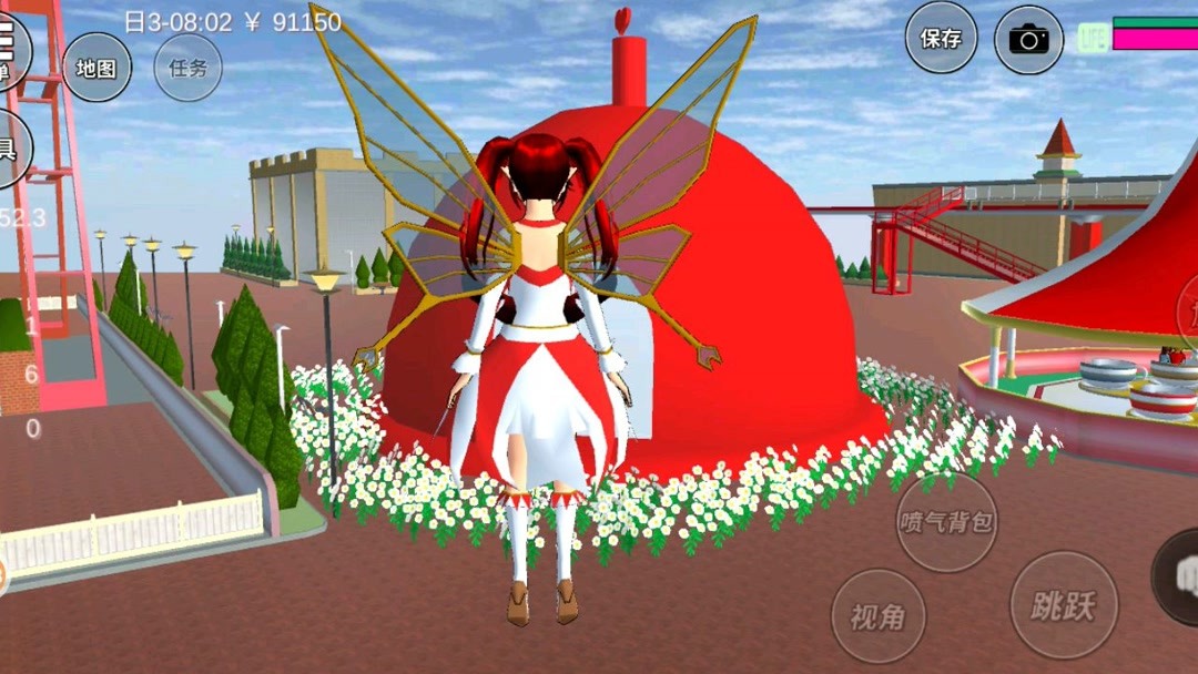 《樱花校园模拟器》你们觉得我的家好看吗?