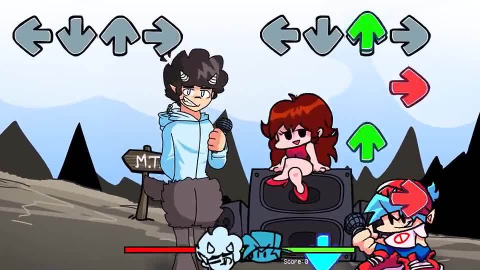 周五晚说唱第75期:天空之城挑战小神龙 FNF模组