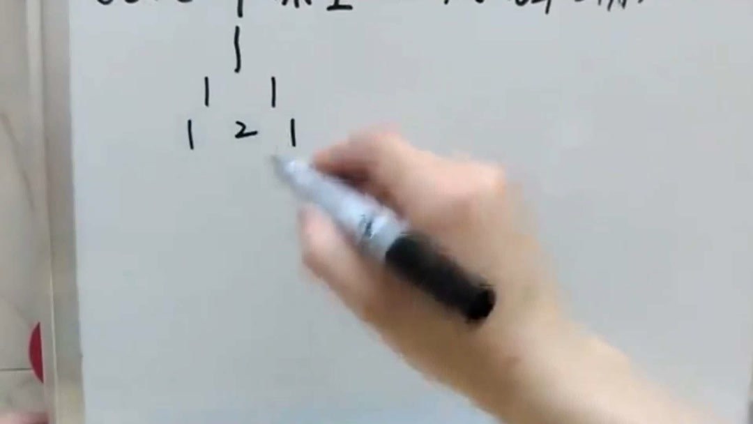 如果用杨辉三角快速解()的次方,原来这么简单,感觉学迟了