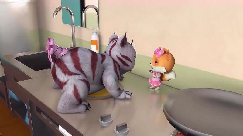 三只松鼠：小美有危险，小健及时出现，救下了它