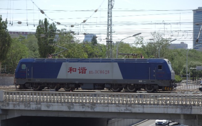 【口罩狒狒+极致轮轨声】京京HXD3C-1005牵引K1177次(北京~银川)...