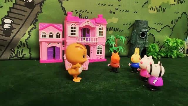 儿童动画玩具早教故事萌鸡宝宝旅游回来给朋友买了些东西