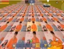 迷你世界:入梦真人图片跑酷,完了,还有直播时被惩罚的截图