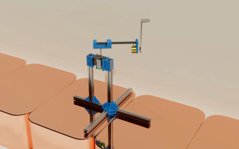 一阶旋转倒立摆动画