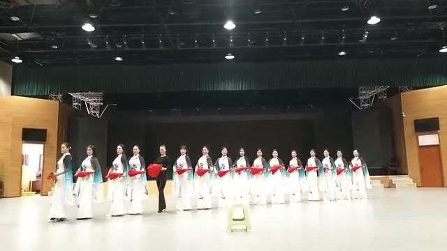 #排练花絮 #爱舞蹈爱生活 为金山旅游节倒计时紧张排练中