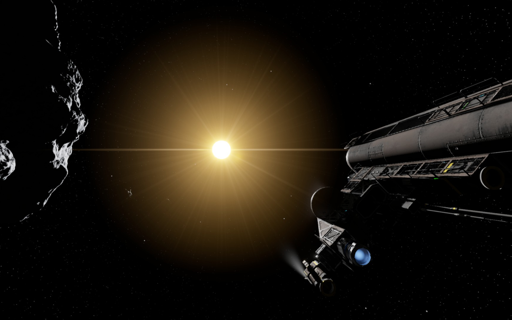 【771】号 不对称深空探索船宣传【洛奇出品】-太空工程师 space ...