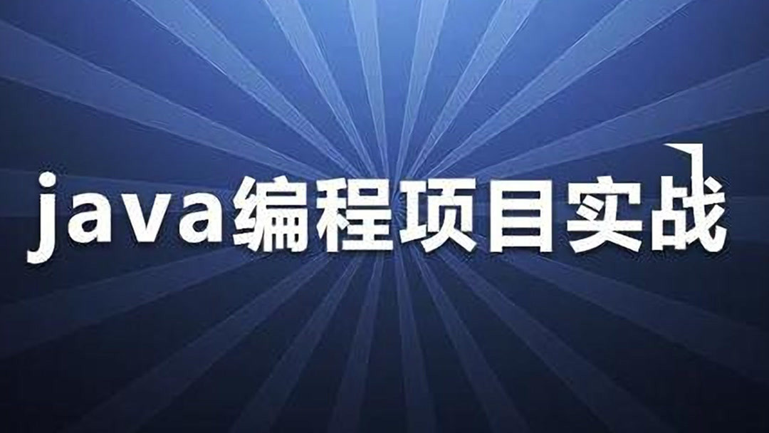 java编程项目实战