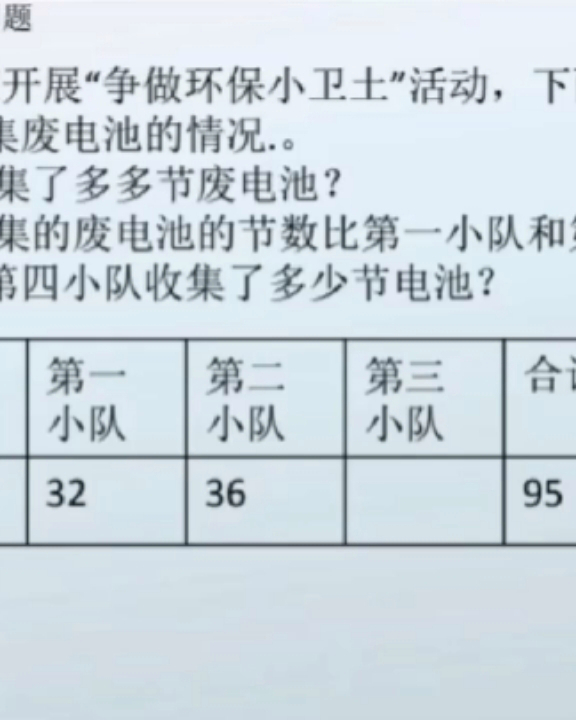 二年级 三数连加减应用题