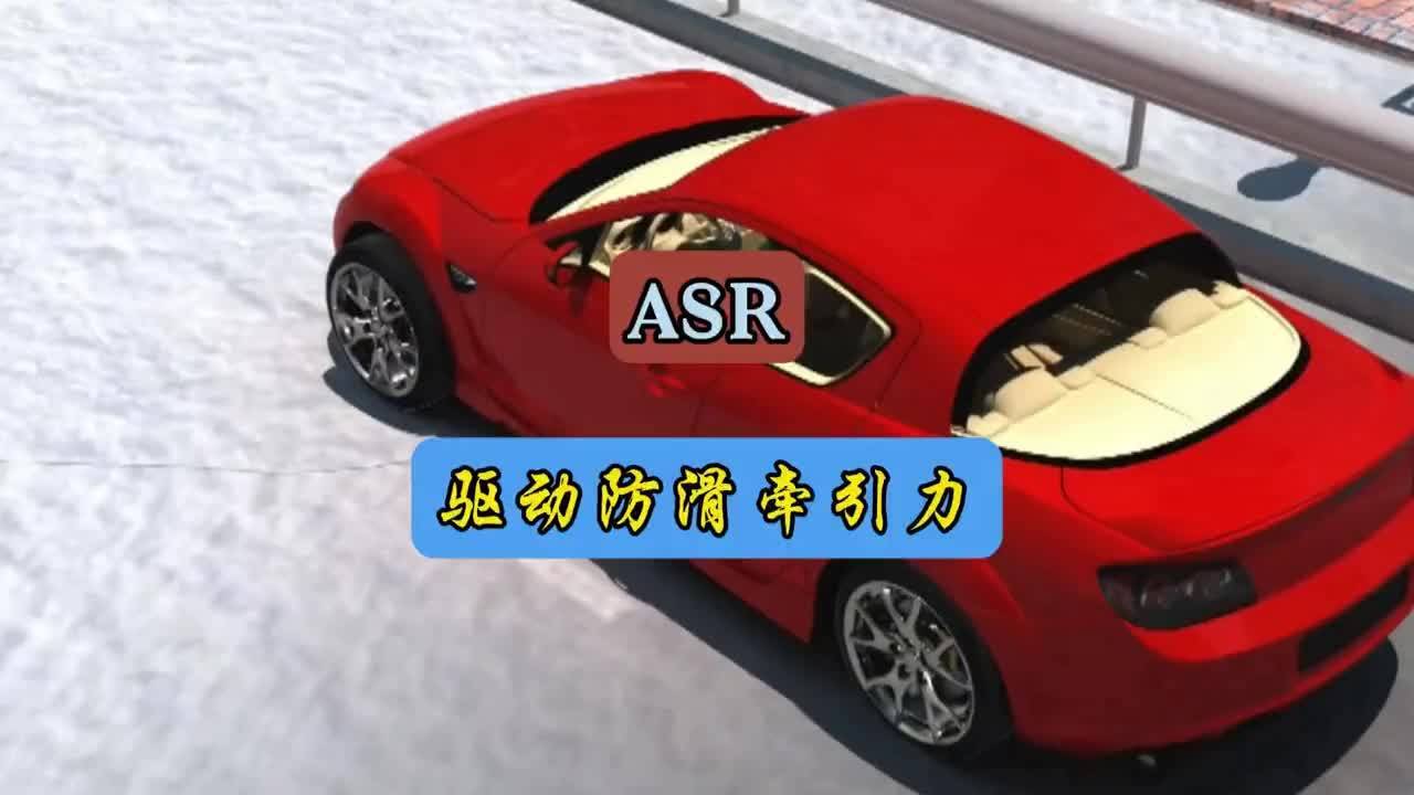 ASR驱动防滑牵引力控制系统