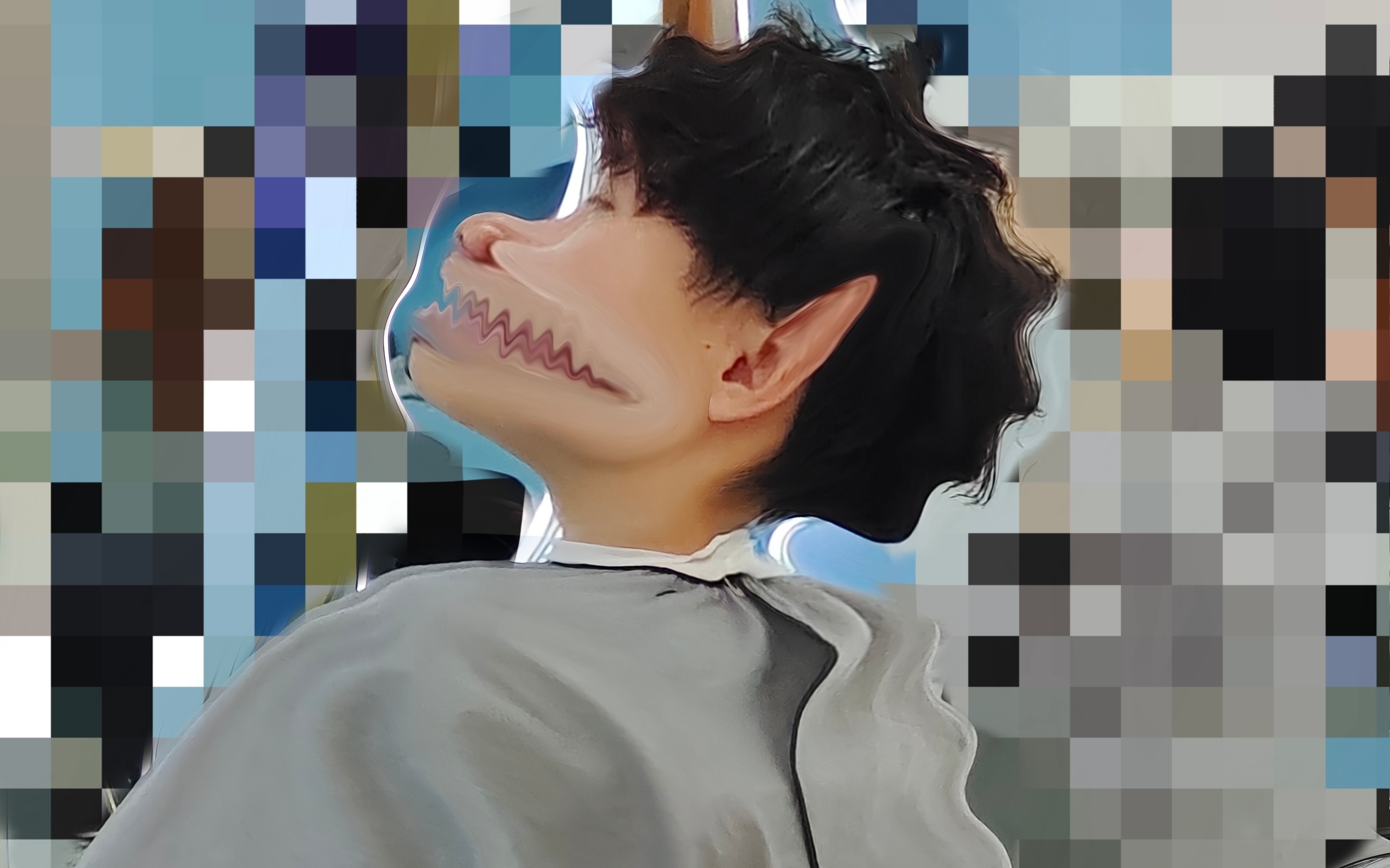 为了你～我变成狼人模样～