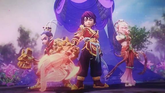 羽灵神赶来救援二郎神,却没想到自己三人也陷入了怪物的埋伏!