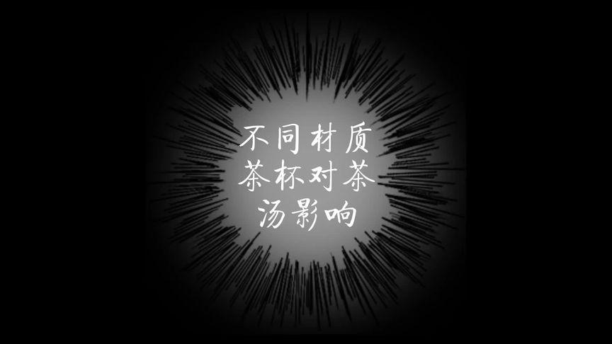原来不同材质的杯子对茶汤是有影响的!#茶 #茶具