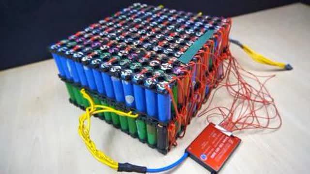 废旧笔记本电脑电池拆了,DIY成48V电动车电池,这下赚了