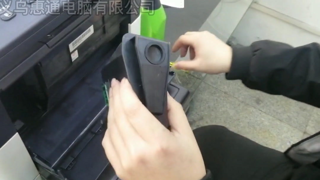 京瓷1020粉盒加粉视频