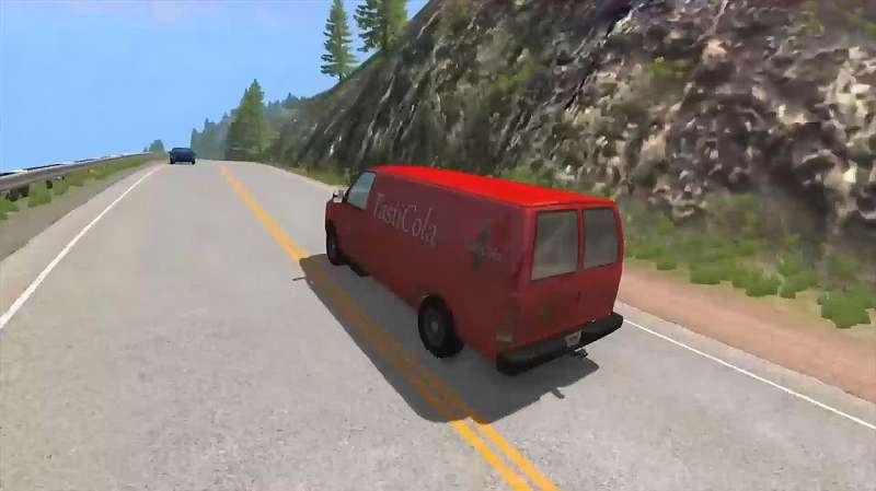 汽车模拟:货车和卡车撞车事故