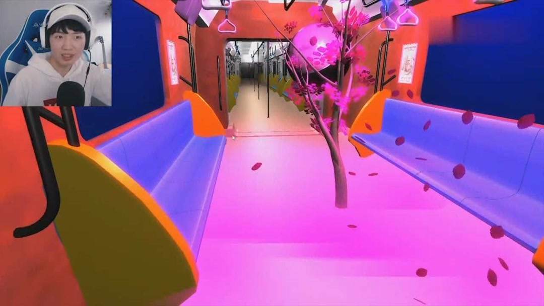 地铁模拟器,这都是些什么人啊!