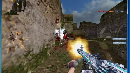 【古巨基】韩服CSOL一线牵两把新武器生化BOT测试