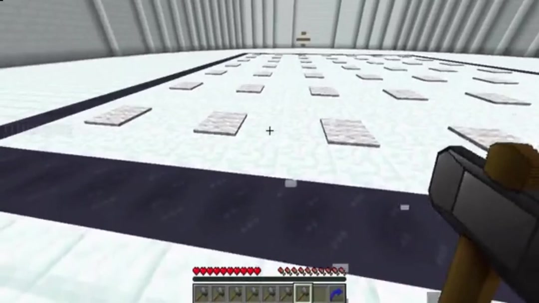 【纸鱼】Minecraft我的世界-创意建筑地图 雪堡建筑模拟器_高清