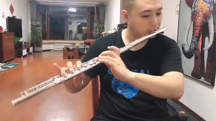 长笛保养后 替客户试音