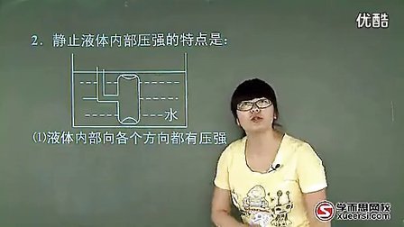 (1)液体压强特点及计算知识点1