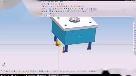 ‍UG小技巧分享:深腔类产品气顶塑胶模具设计结构