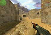 玩cs1.6服务器:没忍住就掏刀了