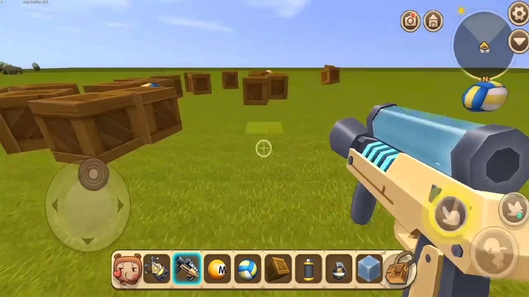 在迷你世界里体验各种武器