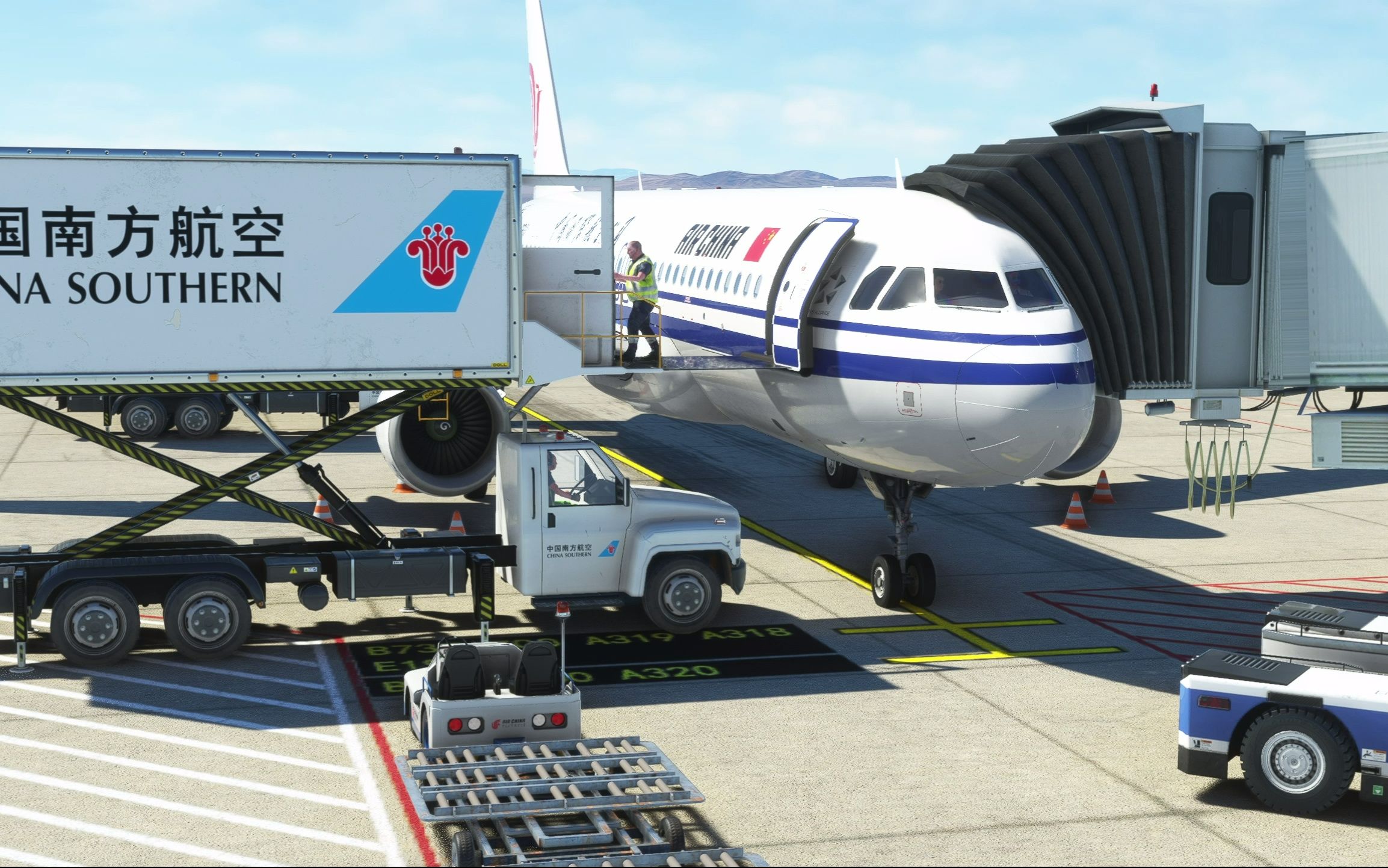 【微软模拟飞行2020】4K全高画质敦煌莫高离场