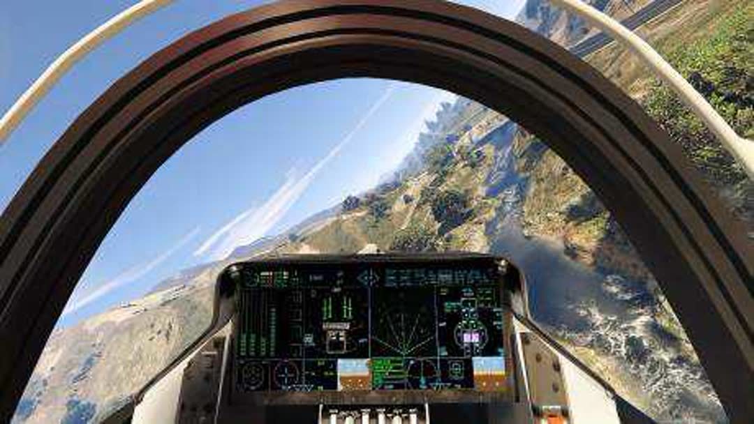 模拟飞行-美国f35隐身战斗机,空袭军事基地