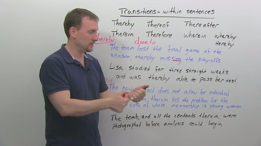 高级课程——如何用好英语句子中的一些连词