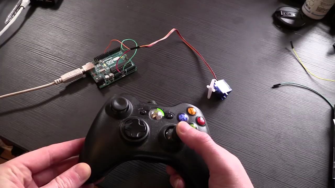 将游戏手柄与Arduino一起连接使用和处理