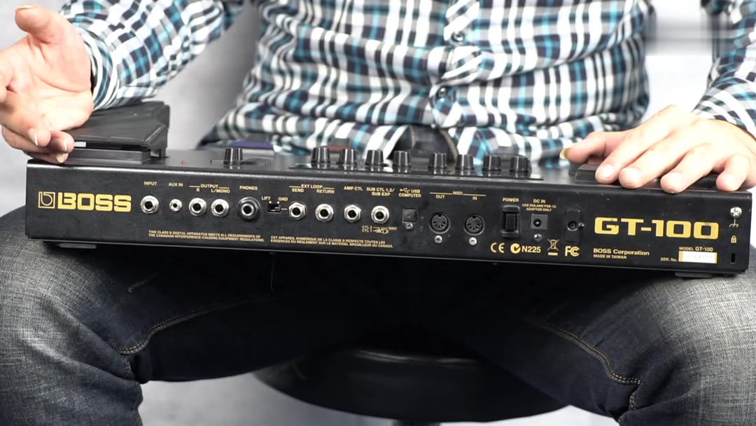 音皇音乐教育 BOSS GT-100吉他综合效果器详细使用介绍《一》效果...