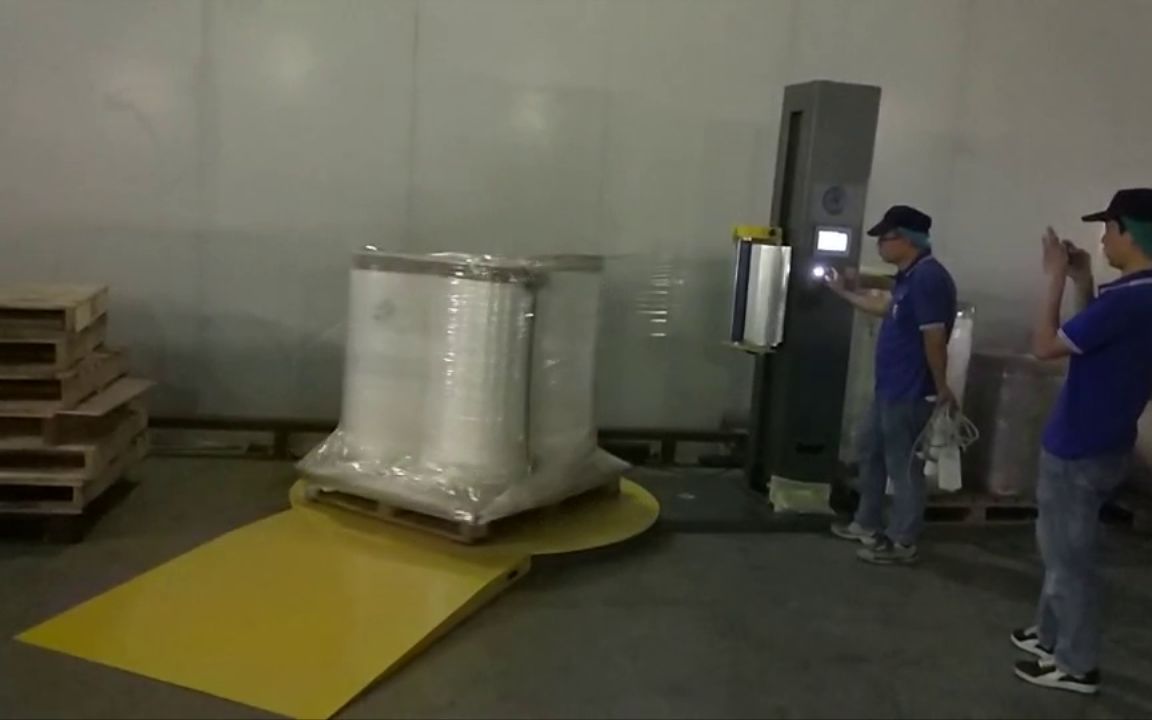 开封市缠绕吧! 缠绕膜包装机效率大幅度提高