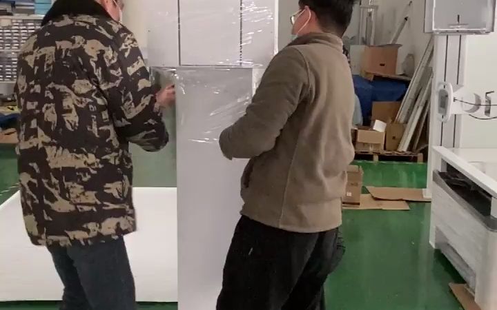 特殊时期胸片架可供移动DR使用