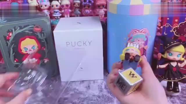 ...泡泡玛特 Molly小红帽 小魔女 小丑 pucky毕奇 潘神lol惊喜娃娃胶囊系列
