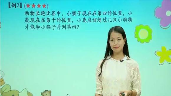 小学一年级数学:排队问题 (2),学好这个考满分,快收藏
