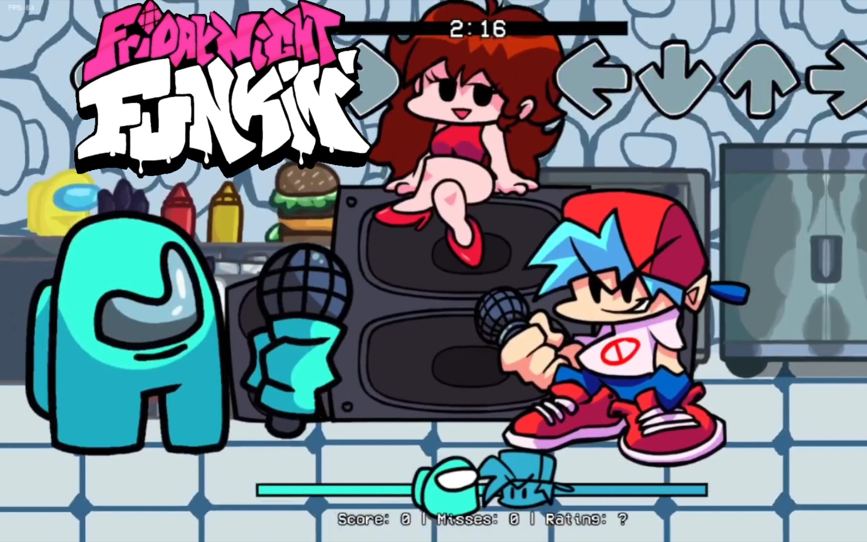 (FNF)优质模组Among us船员和黄内鬼VSFriday Night Funkin