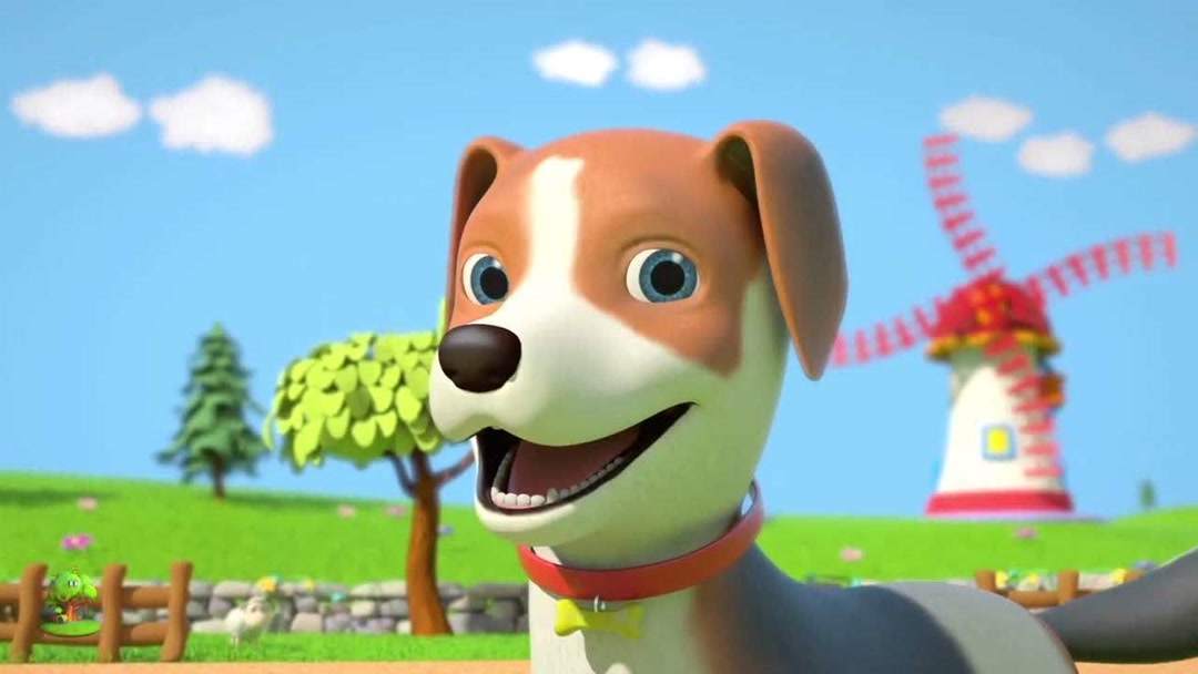 英文早教儿歌,一起来猜猜小狗的名字是什么?