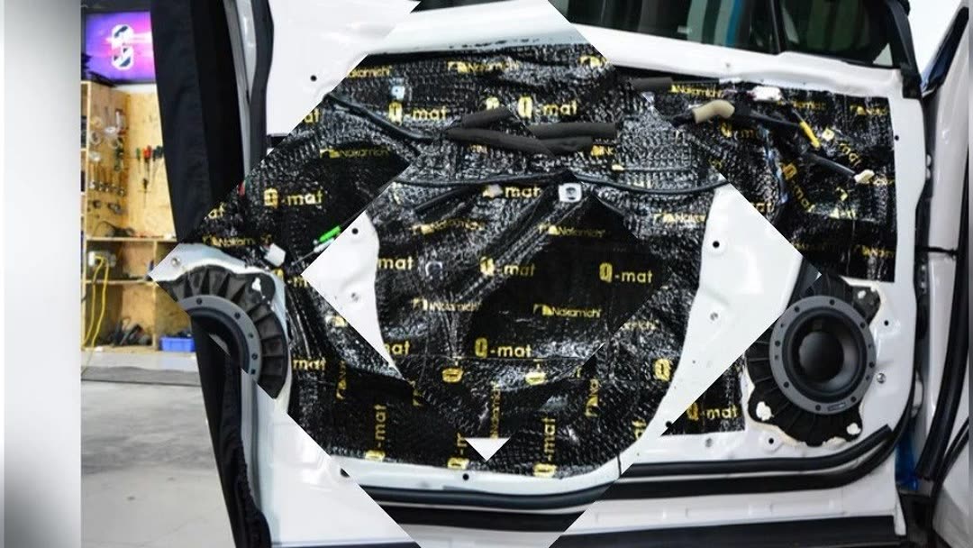 森林人改装丹拿372三分频汽车音响+全车隔音-博纳音响