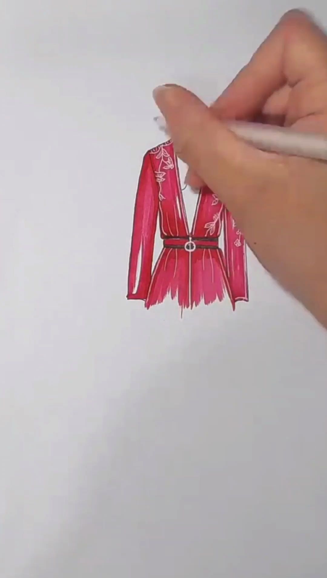 服装设计手绘教学