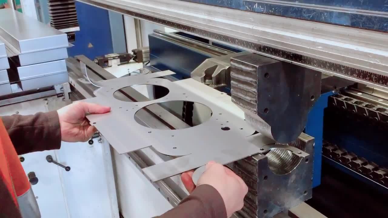 折弯机模具设计之大R角折圆弧