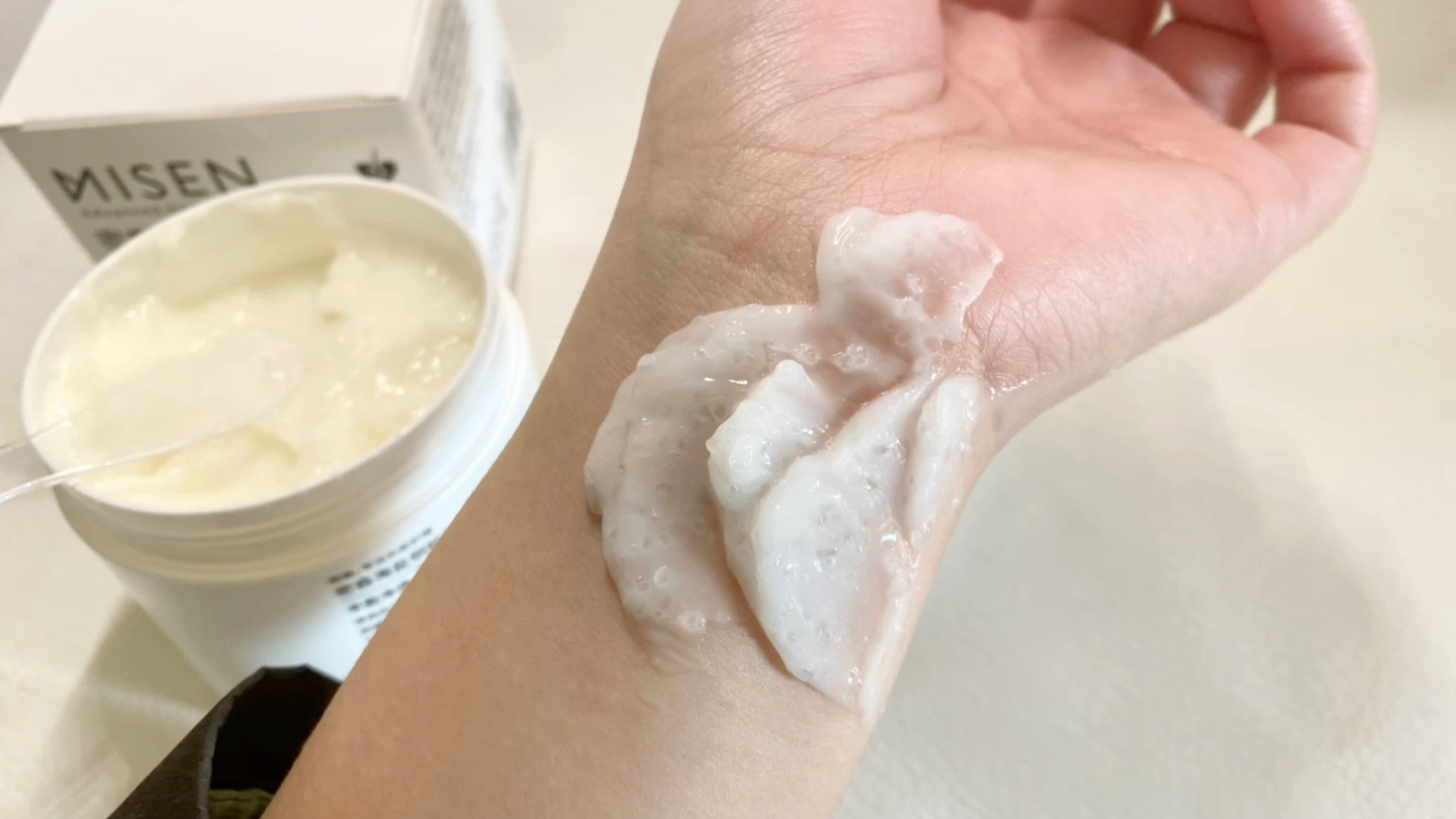 开箱|? 密森海盐磨砂洗发膏?头皮净化膏像我这种大油头要想去屑止痒...