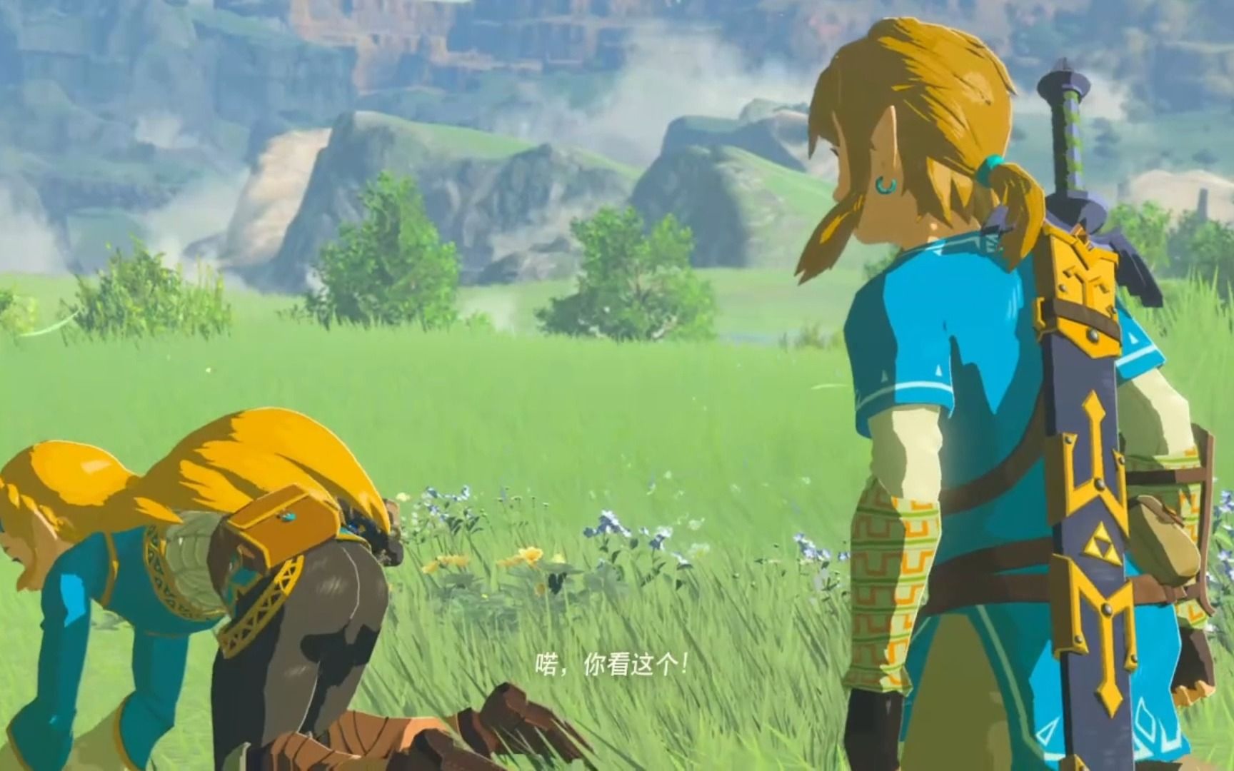 《塞尔达传说:旷野之息》公主也太哇噻了,怪不得老流氓喜欢