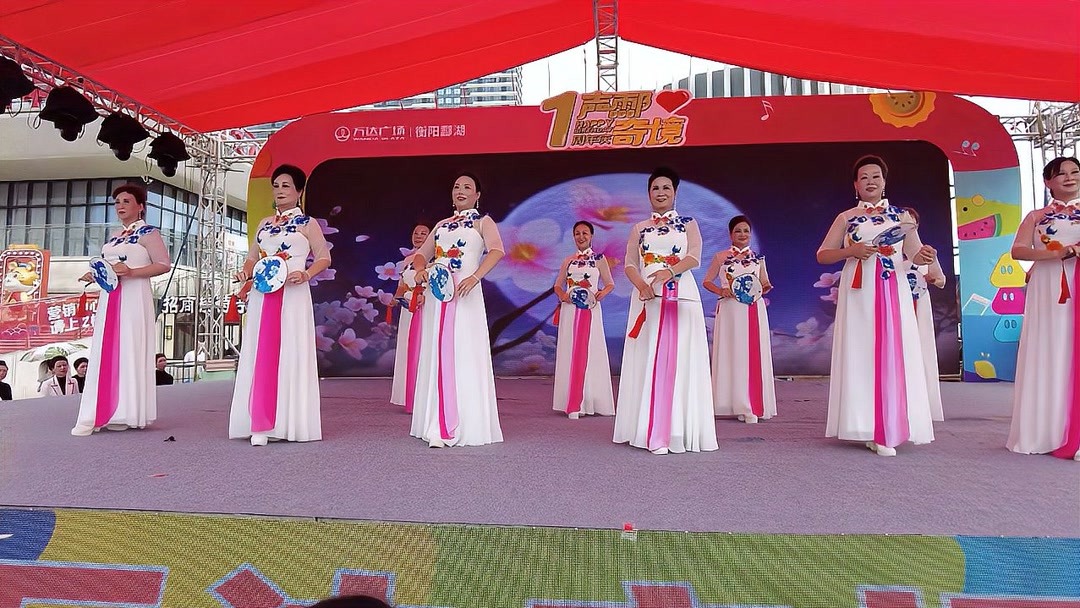 衡阳市2022旗袍大赛:魅力模特团旗袍秀《望月》