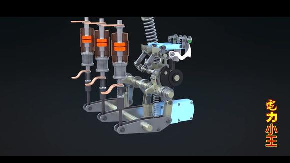 真空断路器结构及工作原理,分闸合闸是怎么个过程,动画加实物!