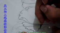 工笔牡丹白描画法,吴玉阳工笔画技法全集