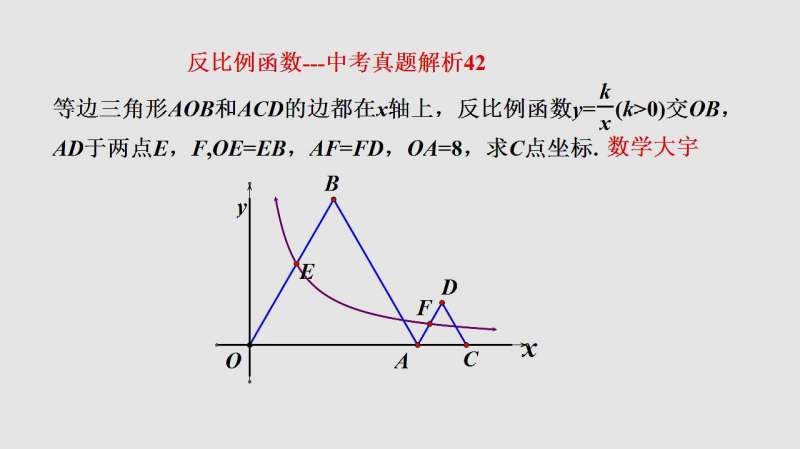 反比例函数,中考数学真题,求点的坐标