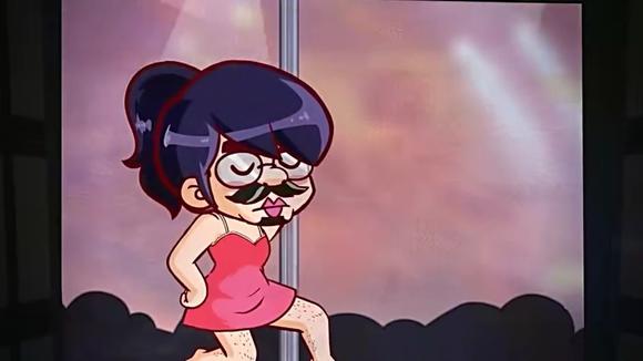 搞笑唐唐动漫:老大爷为了卖望远镜,天天在家里穿超短裙跳钢管舞