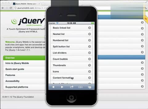 jQuery Mobile - Part 1